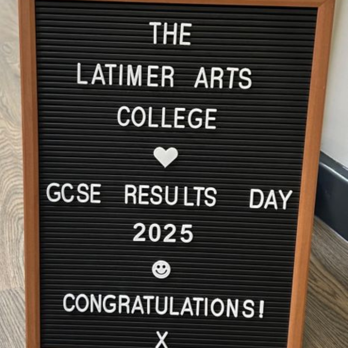 Latimer Arts College - GCSE Results Day 2025